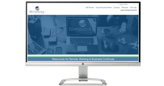 Simplicity VoIP Releases Remote Work and COVID Resource Site